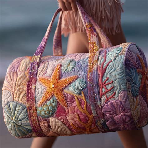 Ocean Breeze Quilted Duffle Bag Gftoma2897 Patchique Store