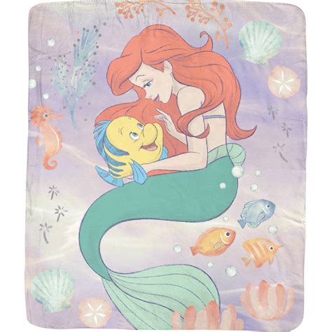 Disney Ariel Throw Rug Each Woolworths