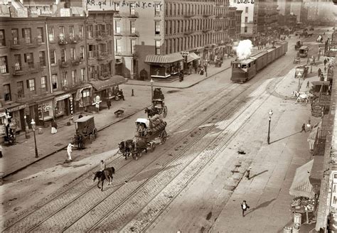 11th Ave New York City Circa 1909
