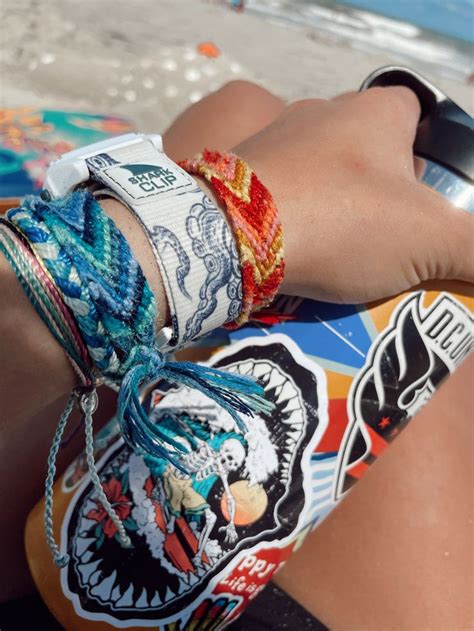 Beachy Bracelet Aesthetic Summer Bracelets Beachy Bracelets Diy Bracelets Patterns