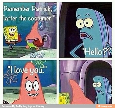 Spongebob And Patrick Love Quotes