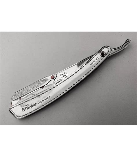 Navaja Barbero Parker Srx Acero Inoxidable Profesional