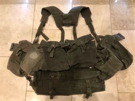 British Army 58 Pattern Webbing First Second Issue Set 1959 64 £20000