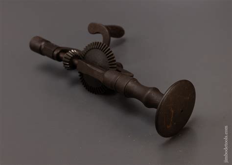 Smooth Working Geared Iron Frame Brace Drill 107997 Jim Bode Tools