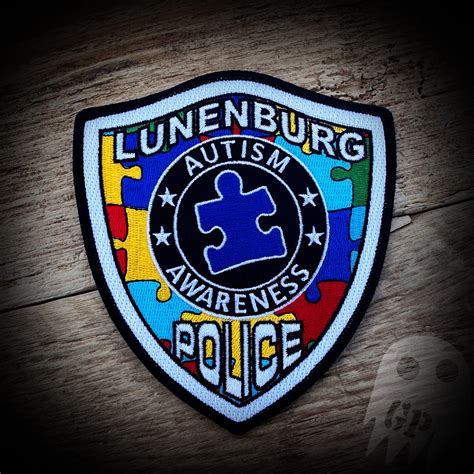 2024 Autism Lunenburg Ma Pd 2024 Autism Patch Ghost Patch