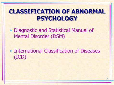 Ppt Topic 3 Classification And Assessment Of Maladaptive Behavior Powerpoint Presentation Id