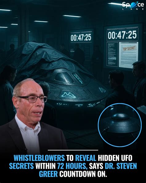 Space Dr Steven Greer A Well Known Figure In Ufo Research And