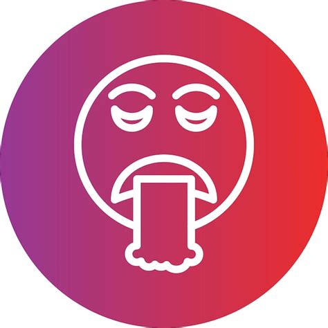 Premium Vector Vector Design Puke Icon Style