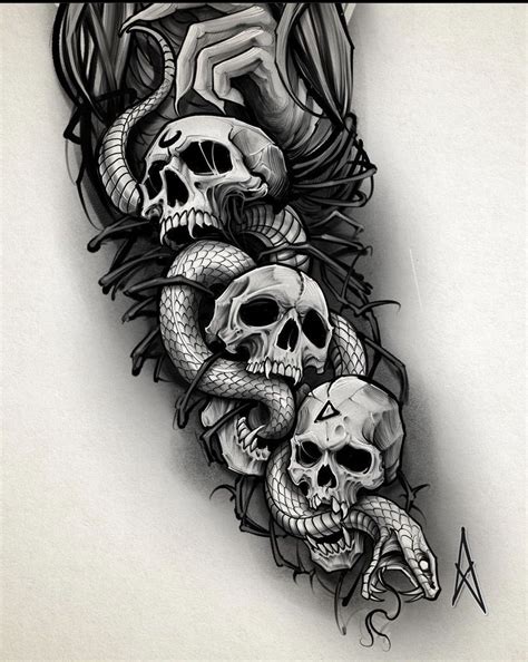 Pin By Ben Nguyen On Tattoo Ideas Skull Sleeve Tattoos Half Sleeve