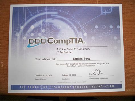 The Comptia A Cert Esteban Perez Flickr