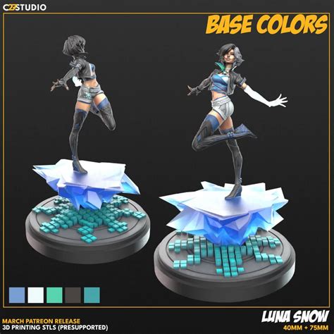 Luna Snow Free High Quality Models