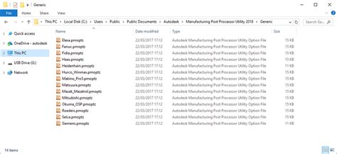 Solved No 2017 Post Processor Files With 2018 Autodesk Community