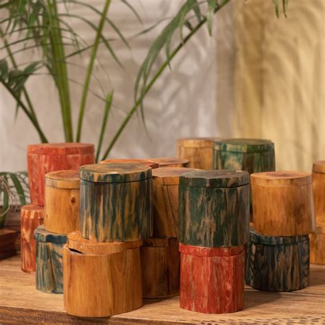 Tree Trunk Sliding Container Tattva Home