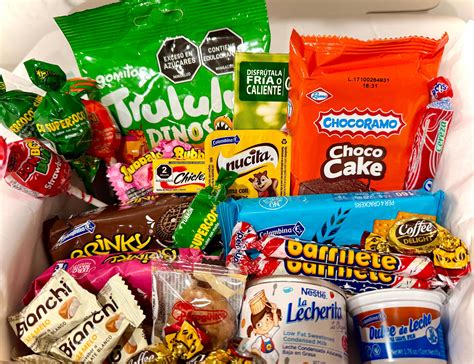 Colombian Candy Mix T Box Sweet Treats Taste From Colombia Basket