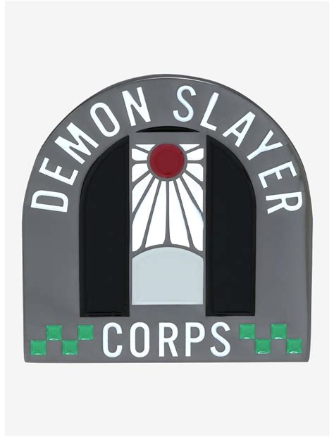 Demon Slayer Kimetsu No Yaiba Demon Slayer Corps Enamel Pin Boxlunch