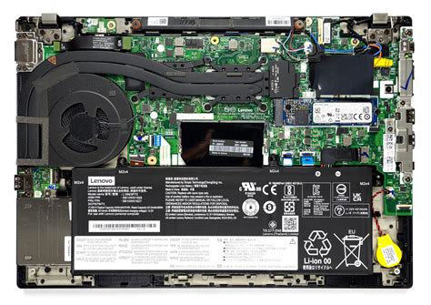 联想thinkpad P14s第二代内部结构 拆解和升级方案 Laptopmedia 中国