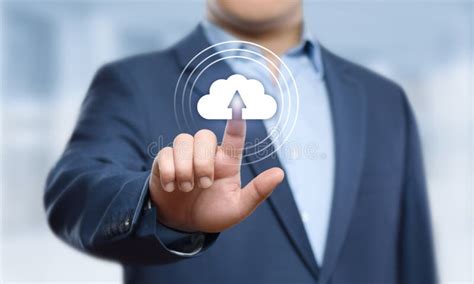 Cloud Computing Technology Internet Storage Network Concept Stock Image