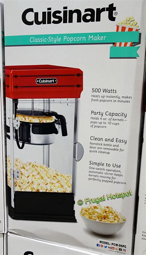 Cuisinart Classic Style Popcorn Maker Costco Sale