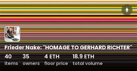 Frieder Nake Homage To Gerhard Richter Collection Opensea