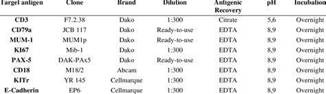 Immunohistochemistry Protocol Used Download Scientific Diagram