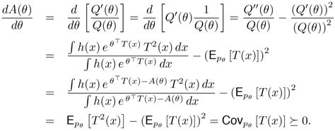 指数族分布exponential Families Of Distributions Shiyuhuang 博客园