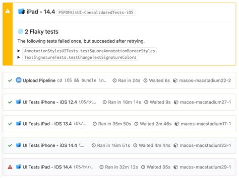 Automating Test Retries Nutrient