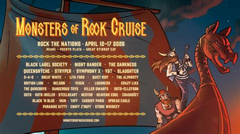 Updated Again … Monsters Of Rock Cruise Have Added New Acts Including