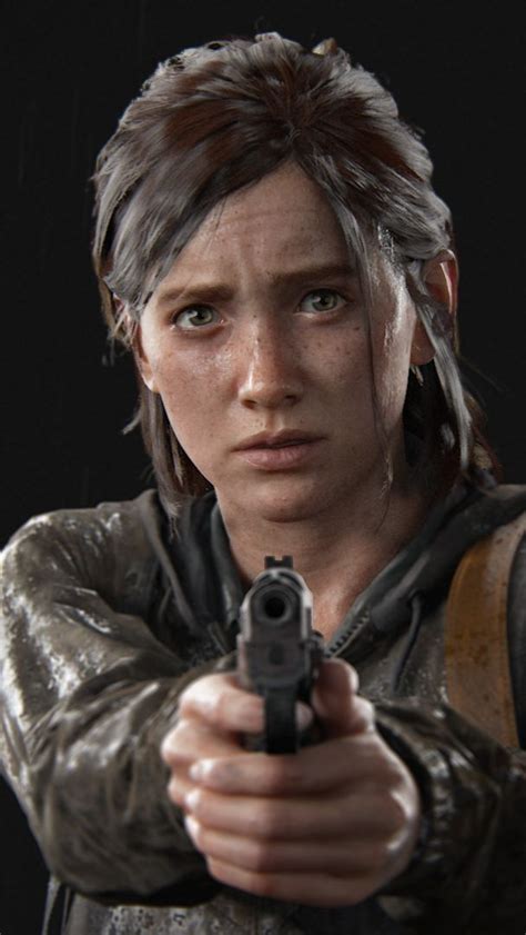 Ellie Tlou Part 2 Desenho De Rosto De Homem Personagens De Games