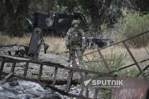 Ukraine Russia Military Operation Troops Advancing Sputnik Mediabank