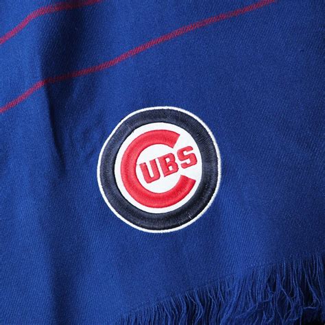 Womens Chicago Cubs Royal Wrap Scarf