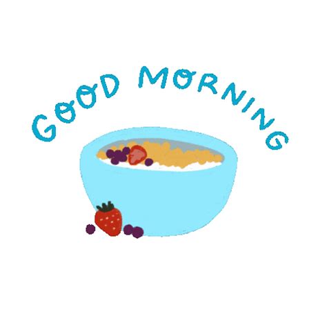 Good Morning Food Sticker For Ios And Android Giphy