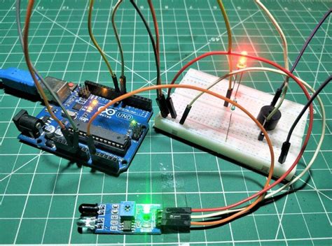 Obstacle Detection Using Ir Sensor Circuit Diagram
