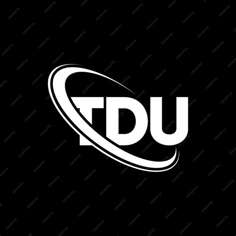 Premium Vector Tdu Logo Tdu Letter Tdu Letter Logo Design Initials