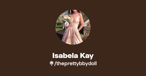 Isabela Kay Instagram Tiktok Linktree