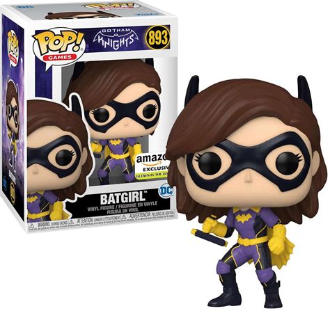 Funko Dc Pop Games Batgirl Vinyl Figure Glow In The Dark