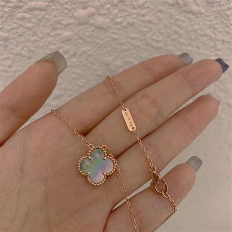 Van Cleef Necklace Dupe Vintage Alhambra Clover Necklace