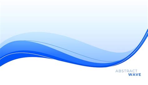 Abstract Blue Wave Header Free Vector Abstract Blue Elegant Wave