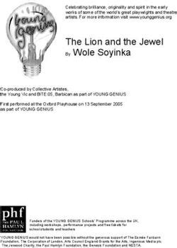 The Lion And The Jewel By Wole Soyinka
