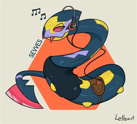 Seviper Pokemon Drawn By Leheart Danbooru