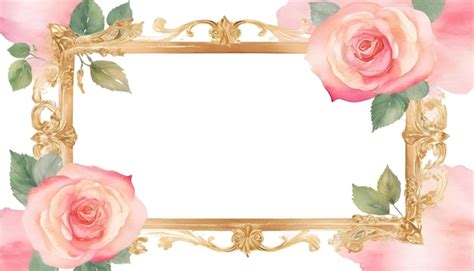 56 000 Rose Gold Floral Border Pictures