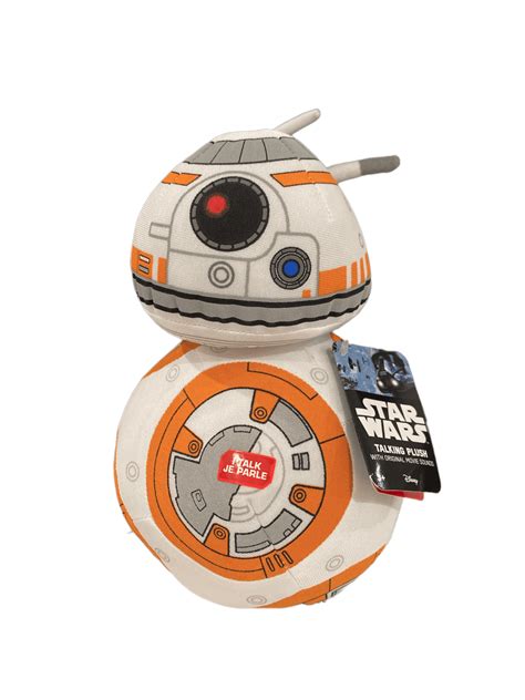 Talking Bb8 Plush Toy 8 Interactive Droid The Force Awakens New