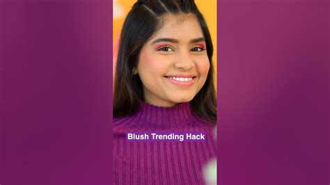Apply Blush Perfectly Viral Beauty Hacks Anaysa Shorts Youtube
