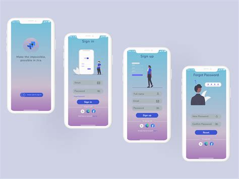 Android Application Mockup On Behance