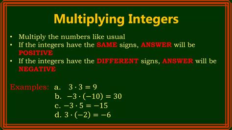 Operations With Integerspptx