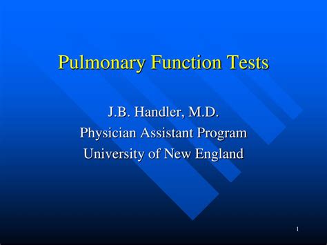 Ppt Pulmonary Function Tests Powerpoint Presentation Free Download