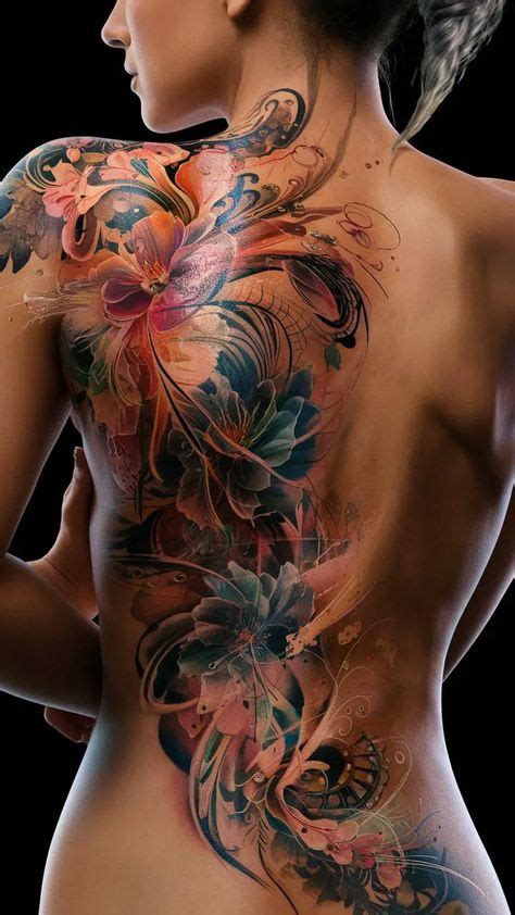 Female Back Tattoo Ideas