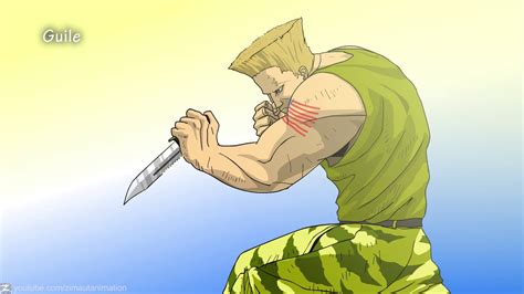 Guile Street Fighter Drawings