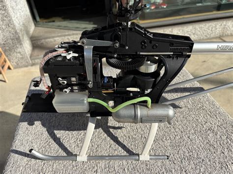 Rc Helicopter Hirobo Shuttle Plus Futaba Nitro Helicopter Gebraucht