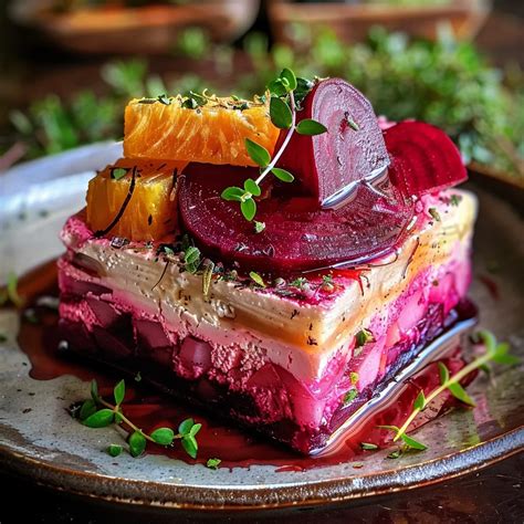 Delightful Beetroot And Goats Cheese Terrine Recipe For Your Next