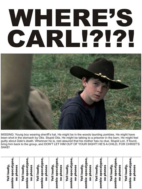 Walking Dead Carl Memes